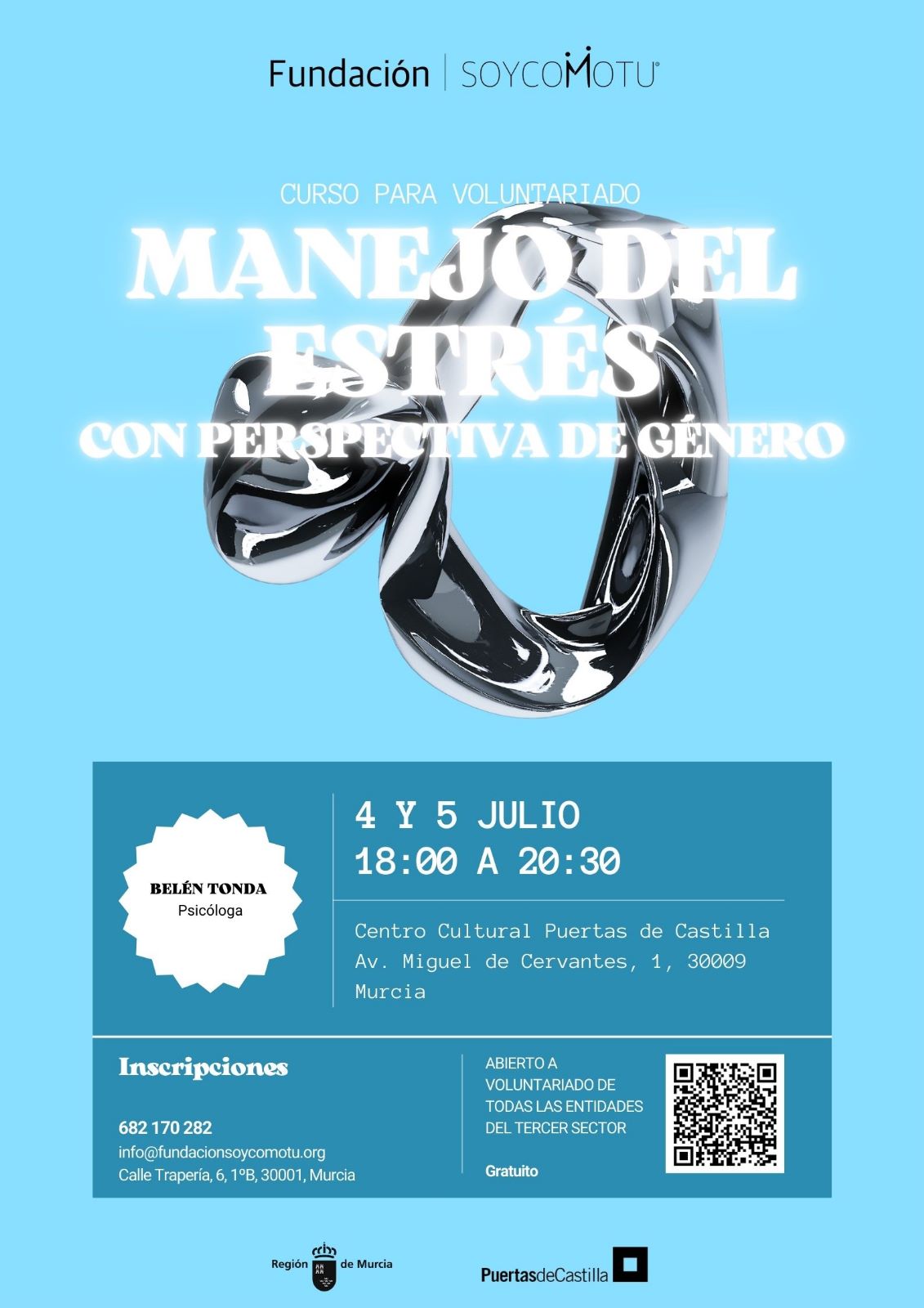 Curso de Manejo del Estrés - Fundación SoyComotu